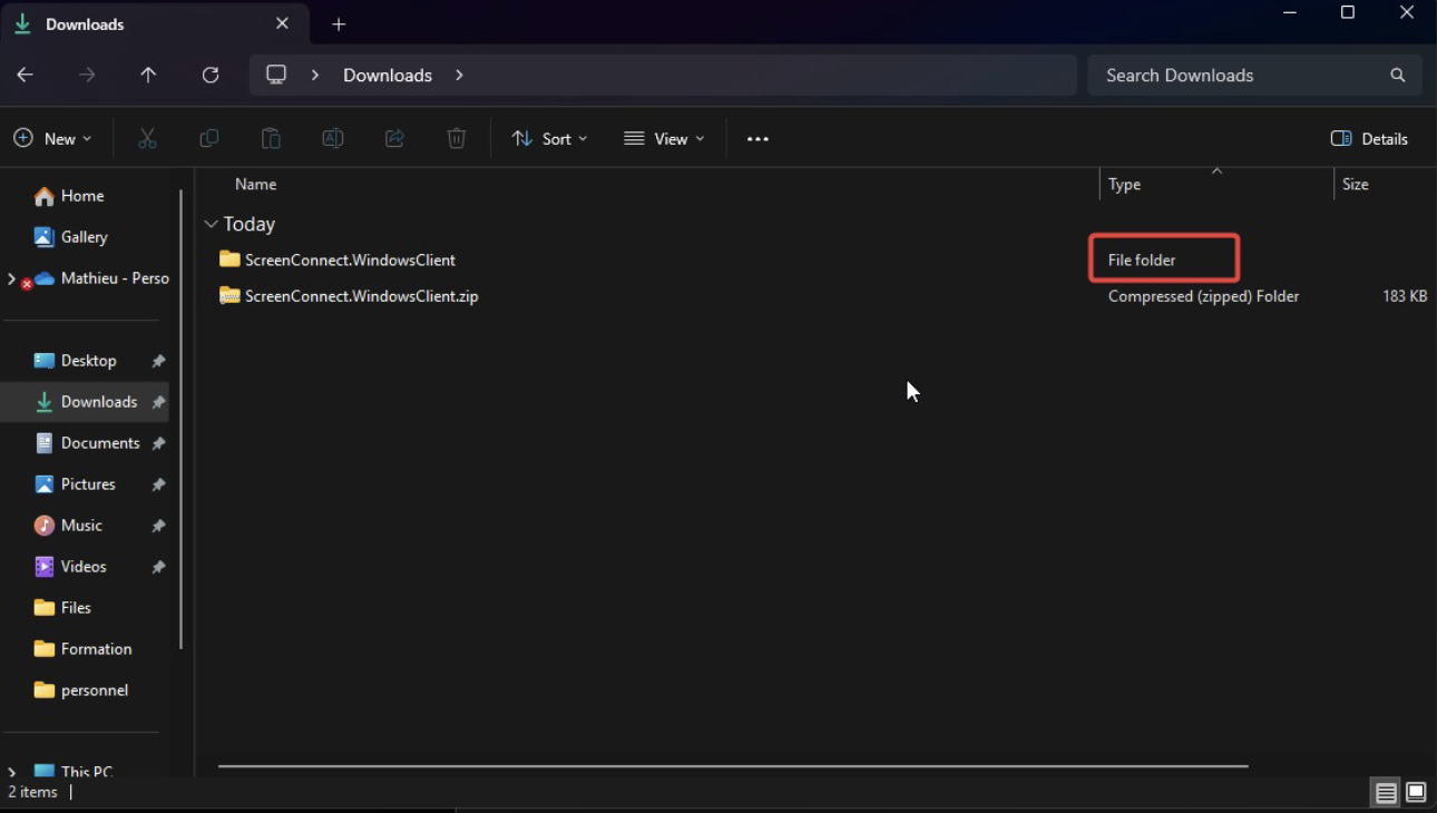 How to do a remote session with ScreenConnect