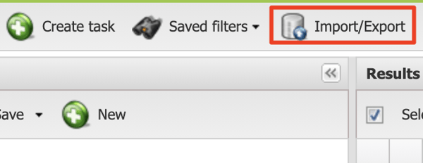How to import/export data?